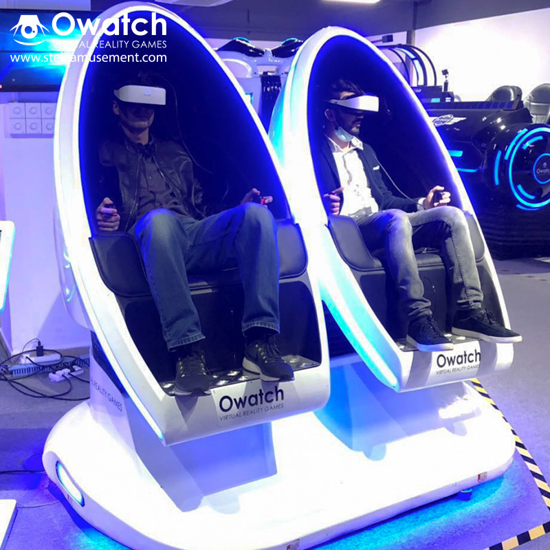 VR simulador de movimiento silla 9D con 100 juegos / películas VR gratis | Owatch™